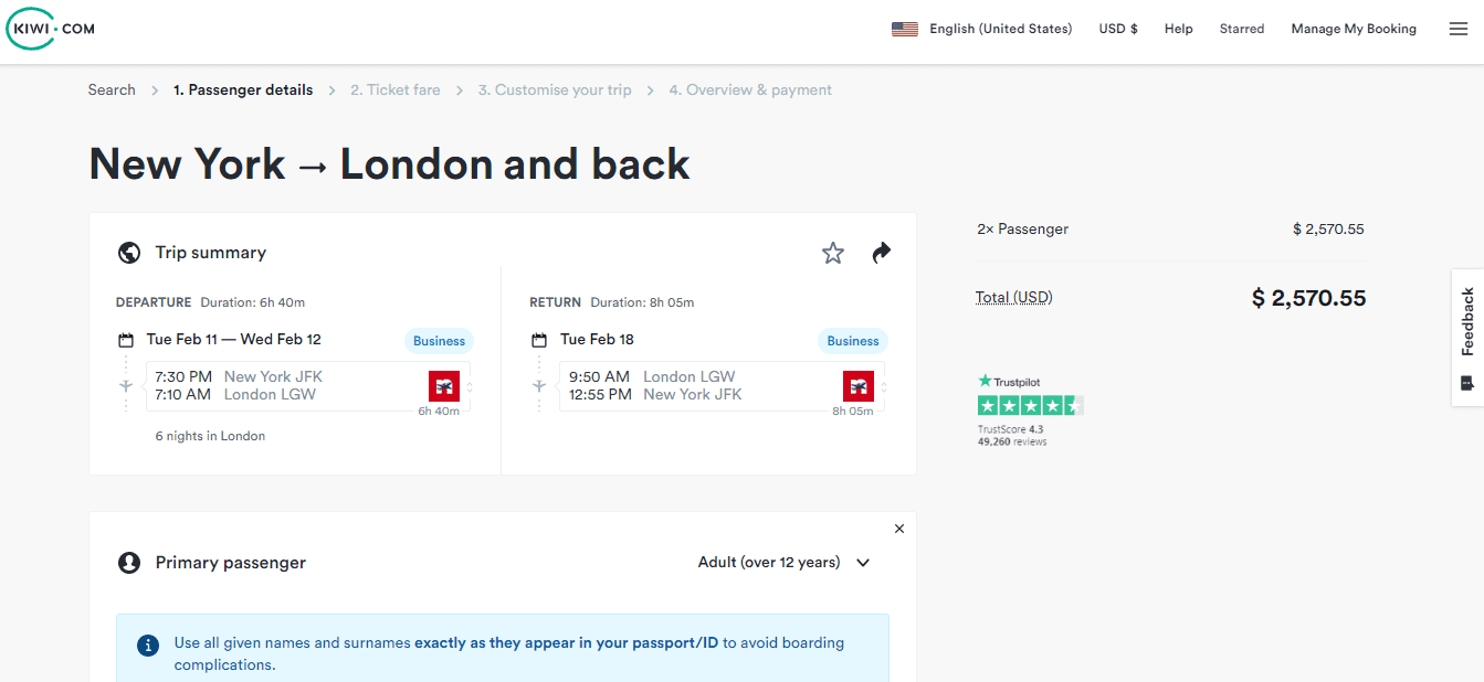 How To Use Google Flights to Find Cheap Business Class Flights And ...